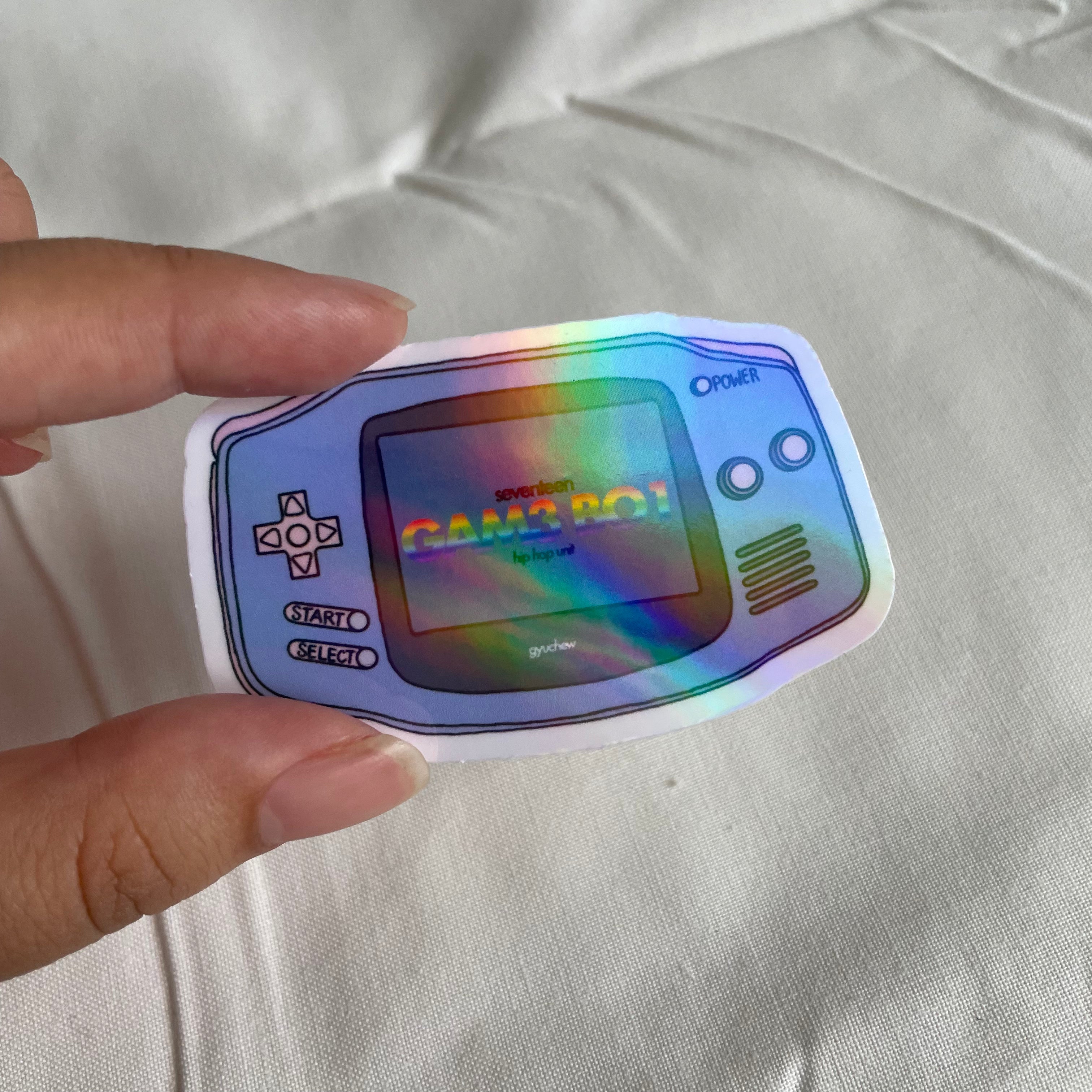 gam3 bo1 (game boi) sticker – GYUCHEW STUDIOS